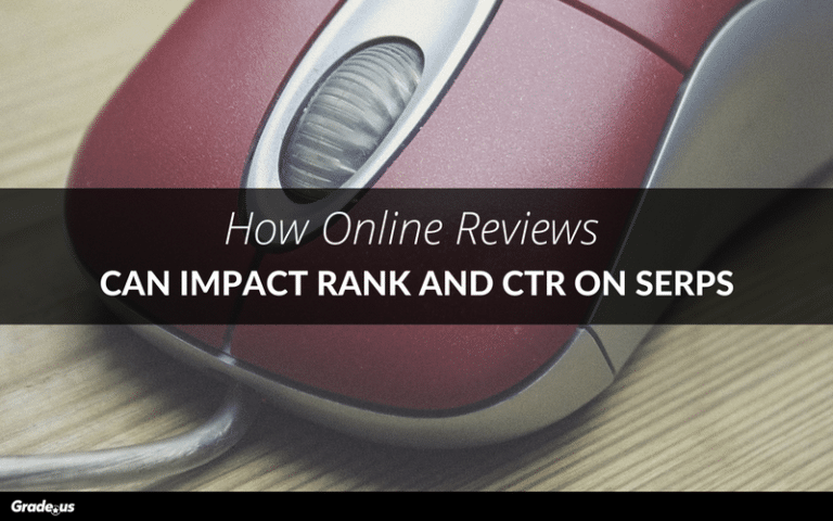 How Online Reviews Can Impact Rank and CTR on SERPs