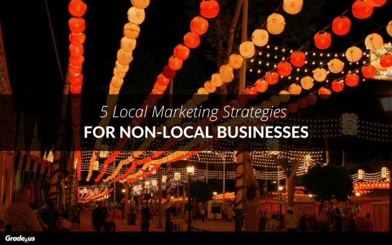 5 Local Marketing Strategies for Non-Local Businesses