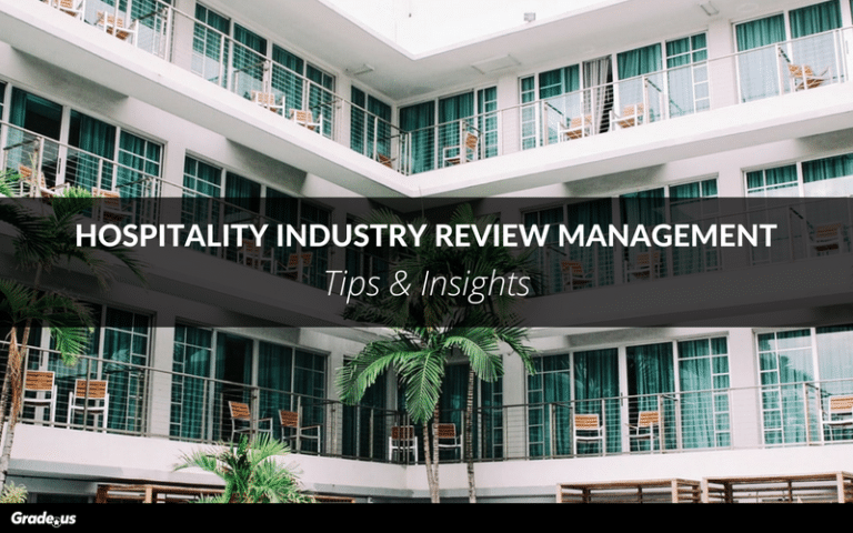 Hospitality Industry Review Management Tips and Insights