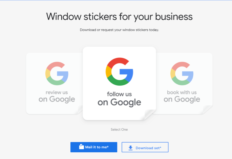 How To Get 'Review Us' Stickers and Posters For Your Business