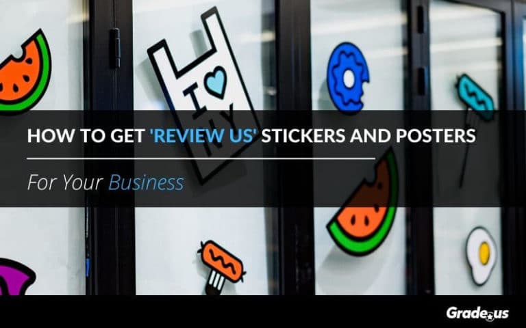 How To Get 'Review Us' Stickers and Posters For Your Business